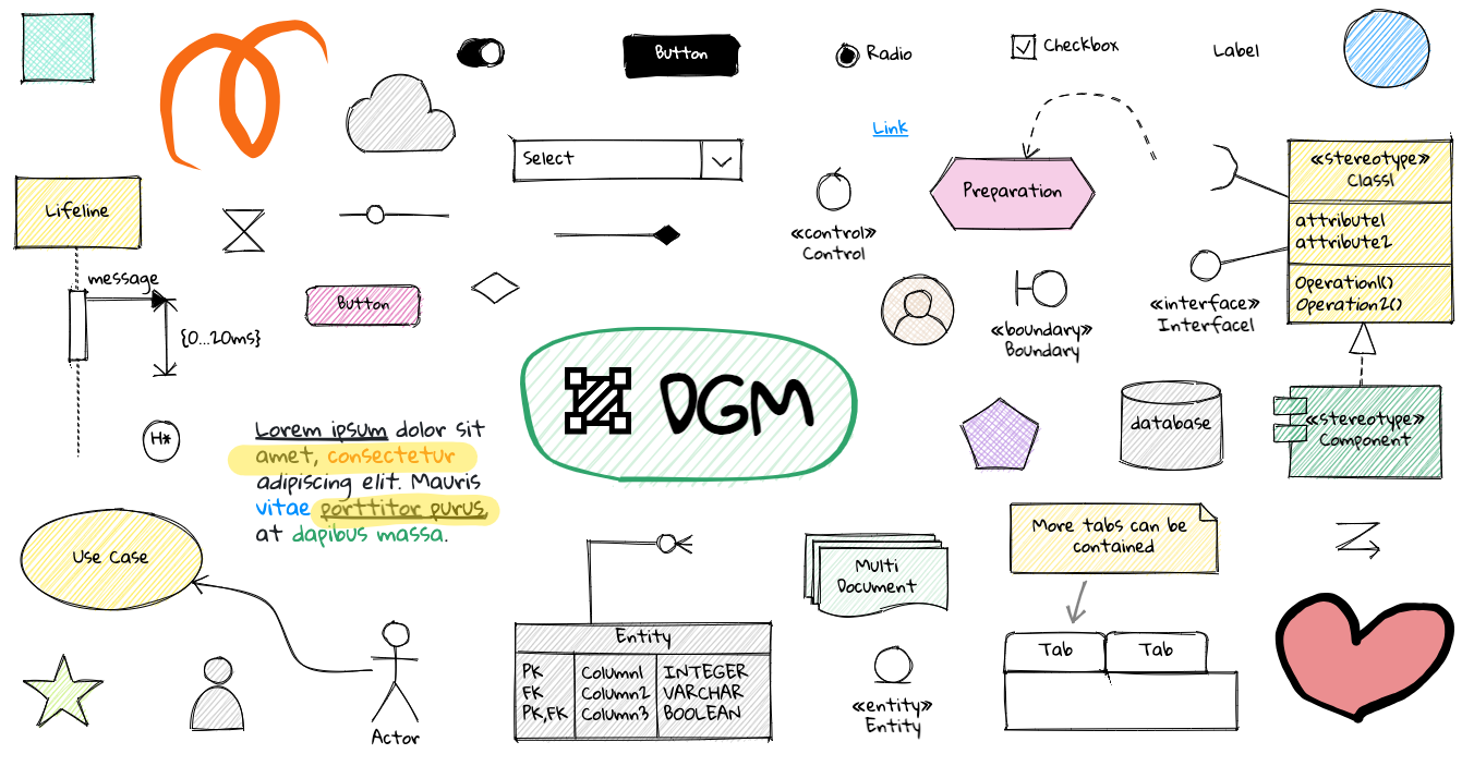 DGM.js | An infinite canvas with smart shapes | DGM.js
